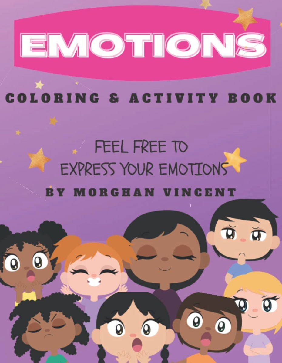 Emotions Coloring and Activity Book – MorghanElise